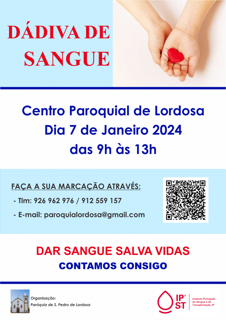 Dádiva de Sangue Lordosa